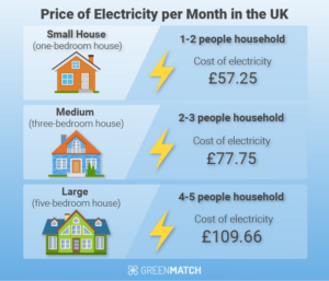 Average Cost of Electricity Per kWh in the UK 2024